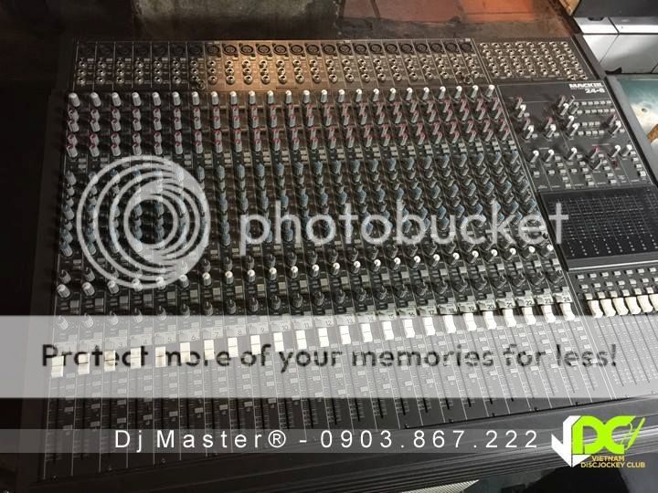 Mixer Mackie 24.8 + Allen Heath Gl4/24/8 | 5giay