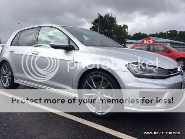 My New Silver Golf R - 7R Members Rides - VWROC - VW R Owners Club